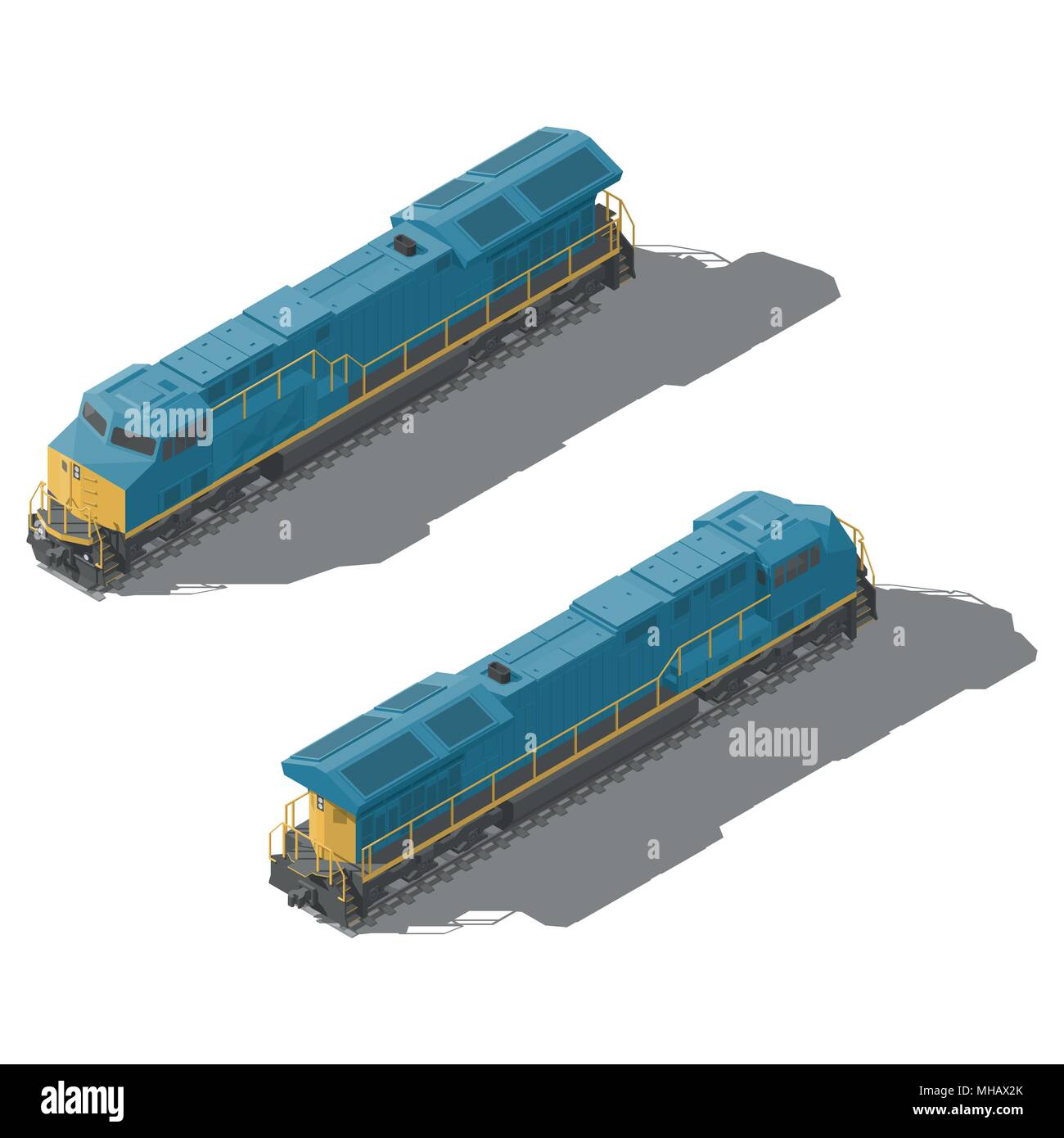 Diesel_locomotive Stock Vector Images - Alamy