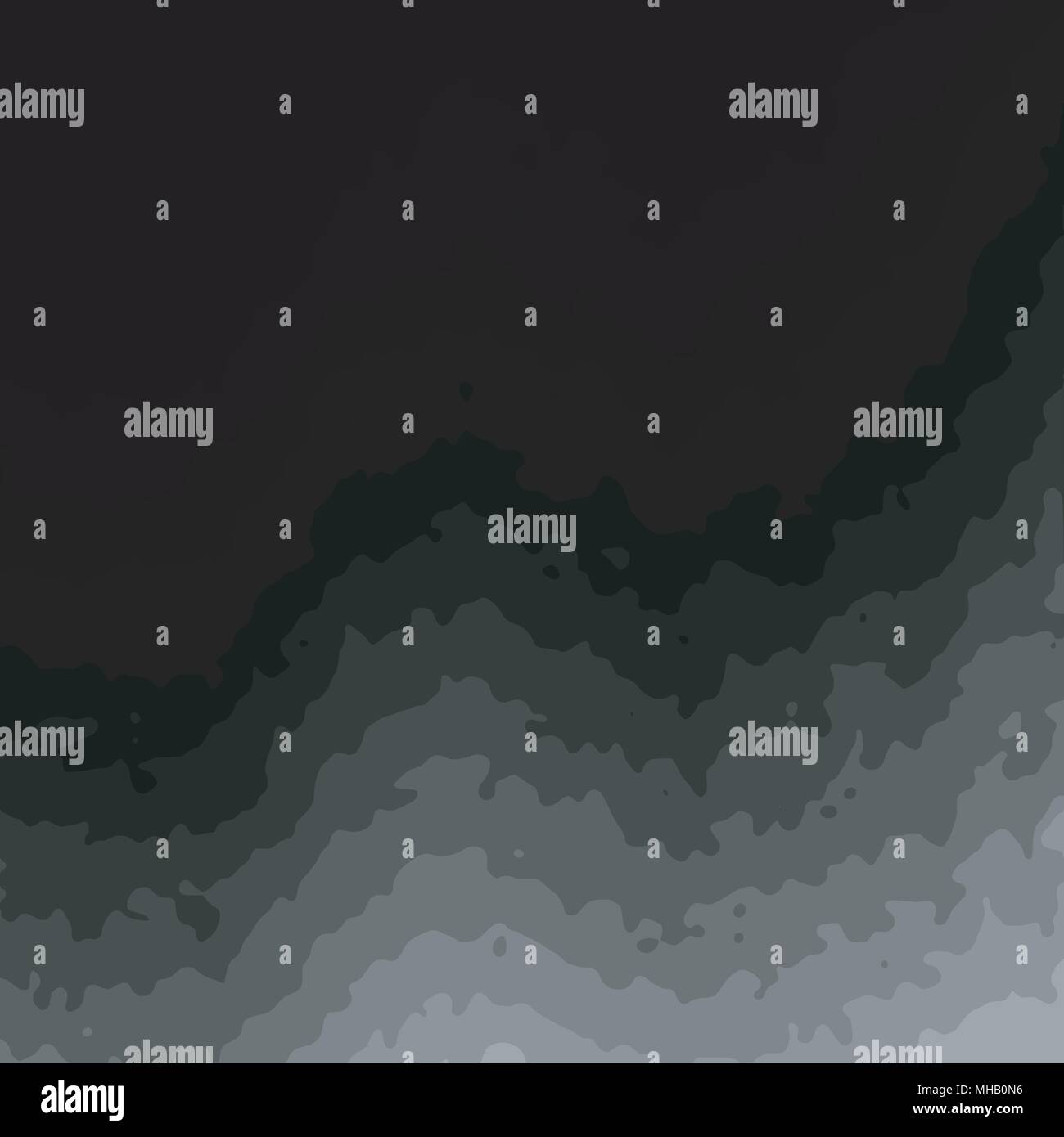 black hand drawn watercolor gradient wave background pattern, vector ...