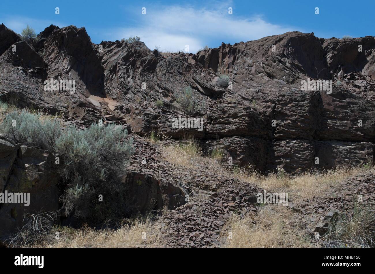 Channeled scablands hi-res stock photography and images - Alamy