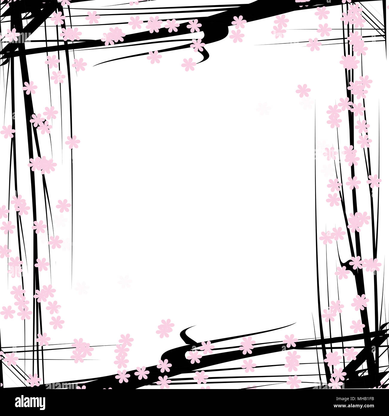 wooden frame for painting or picture on white background. Gold frame ...