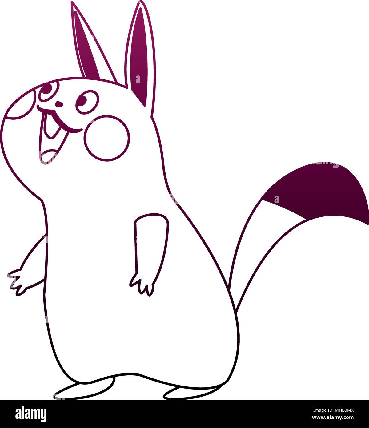 Purple panda Stock Vector Images - Alamy