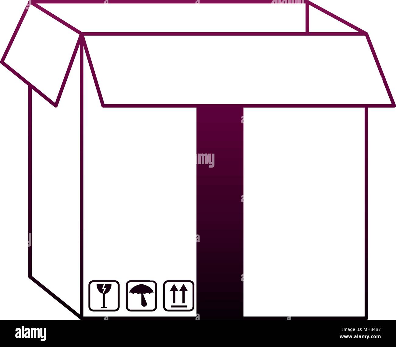 Purple post box Stock Vector Images - Alamy