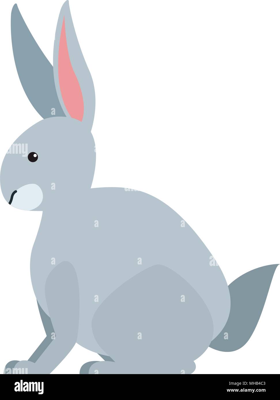 Rabbit wild animal Stock Vector Image & Art - Alamy