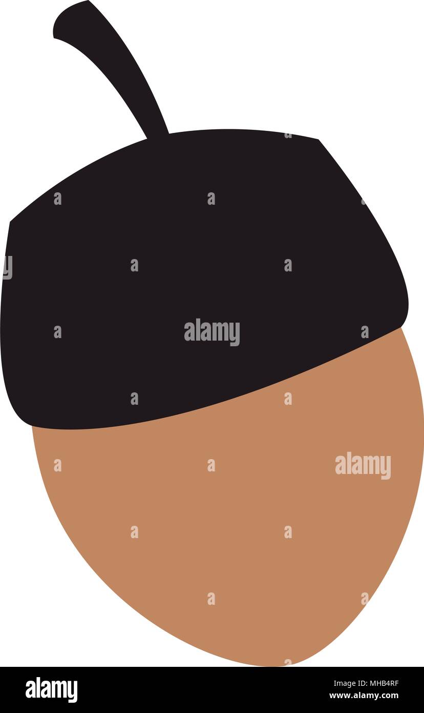 Nut food symbol Stock Vector Image & Art - Alamy