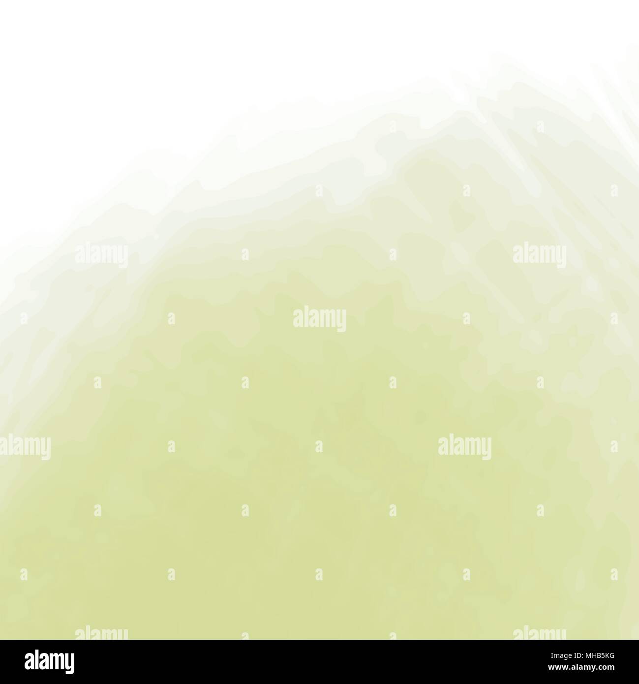 green hand drawn watercolor background pattern, vector illustration ...