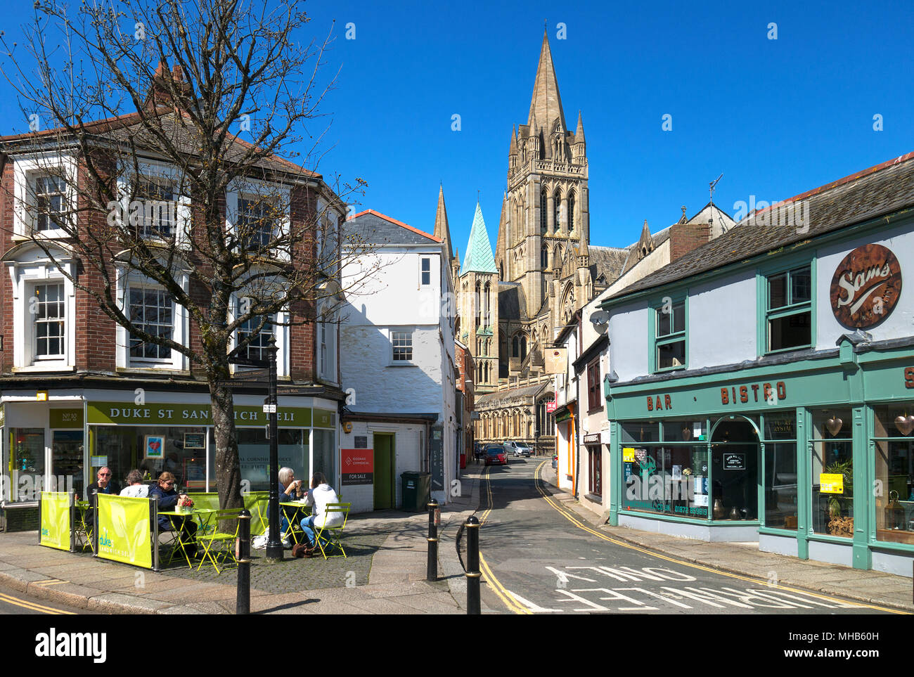 Truro streets hi-res stock photography and images - Alamy