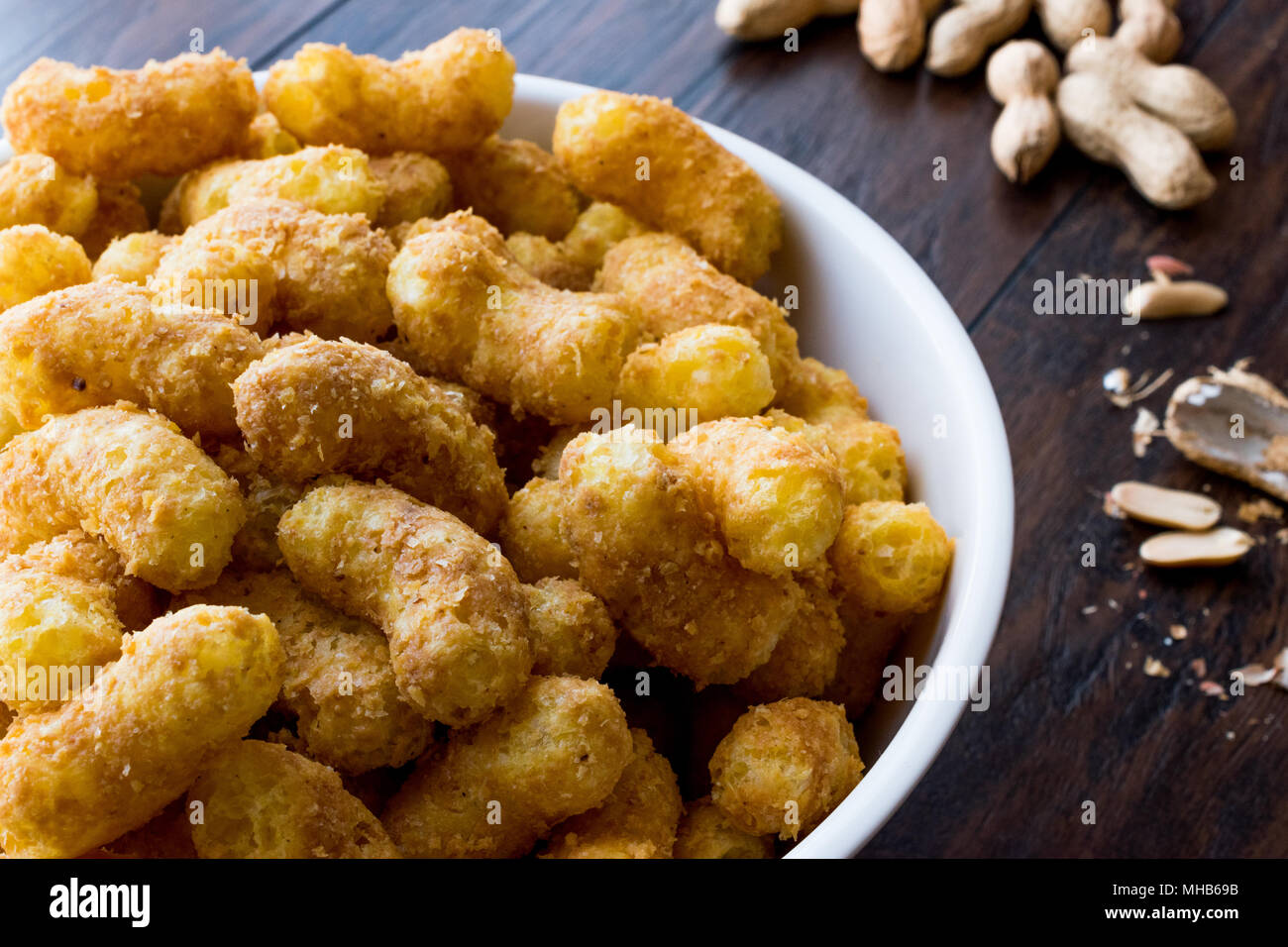 Potato chips peanuts snack hi-res stock photography and images - Alamy