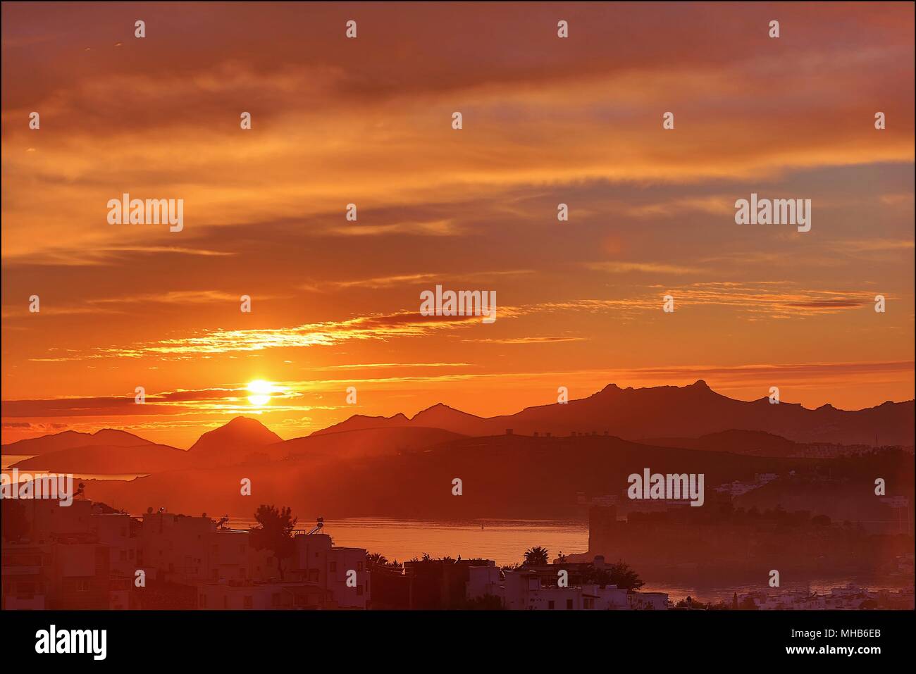 Bodrum is a major tourist attraction due to its beautiful coastline ...