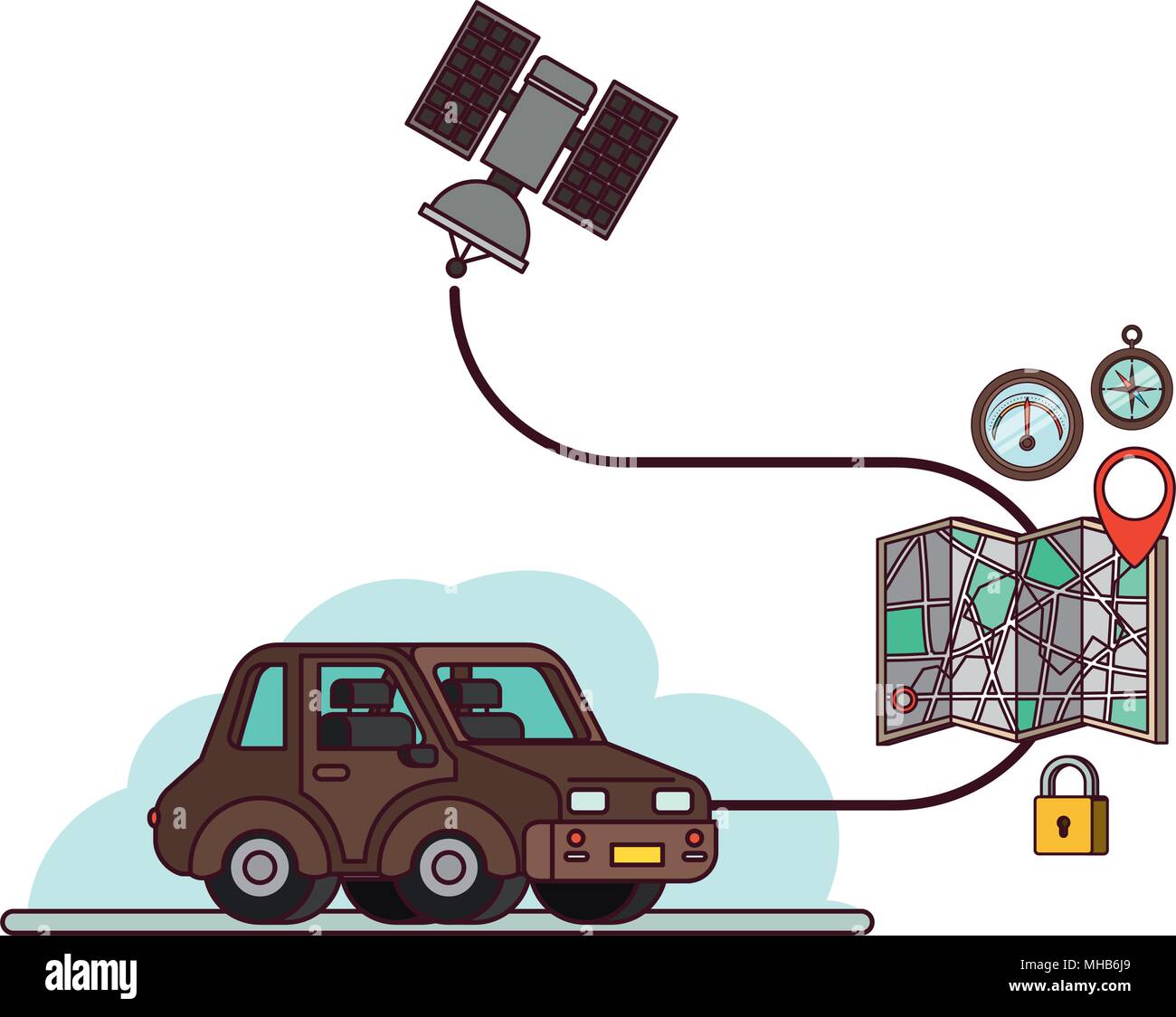 Navigation lock Stock Vector Images - Alamy