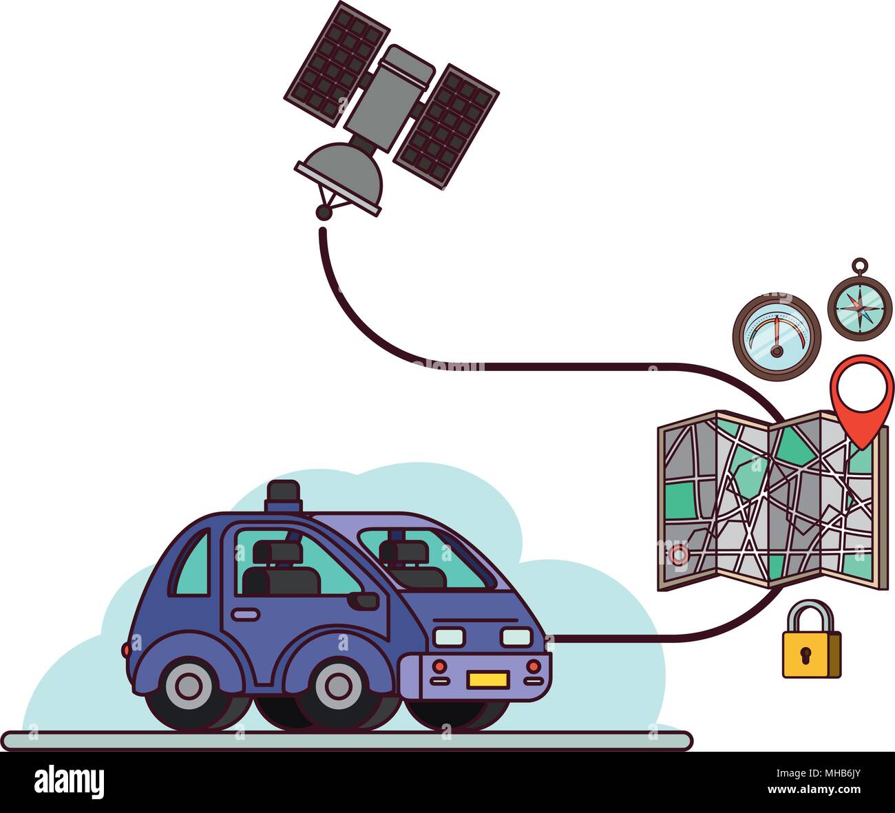Navigation lock Stock Vector Images - Alamy