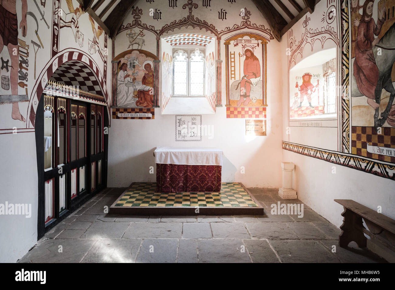Old welsh church hi-res stock photography and images - Alamy