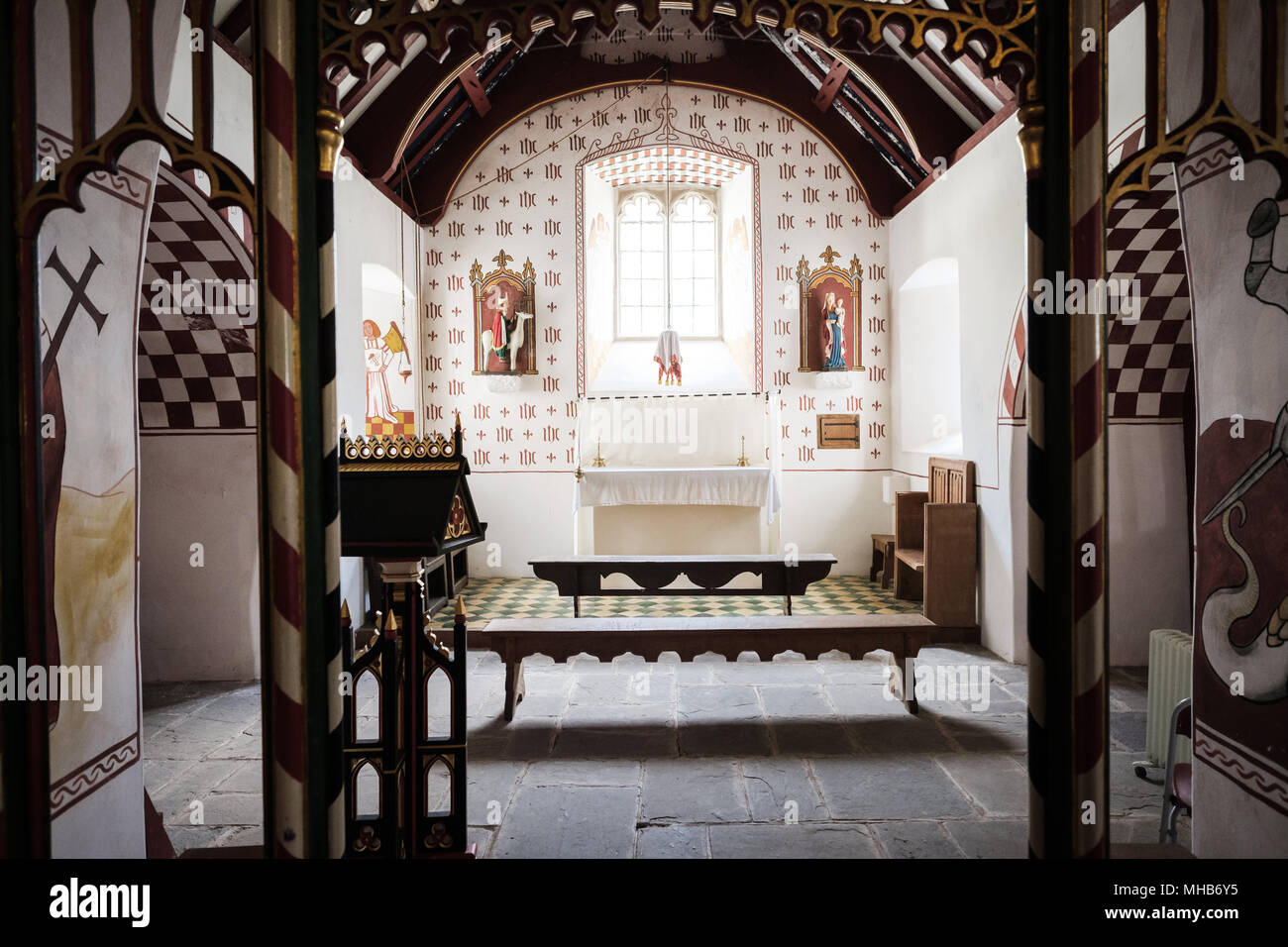 Old welsh church hi-res stock photography and images - Alamy