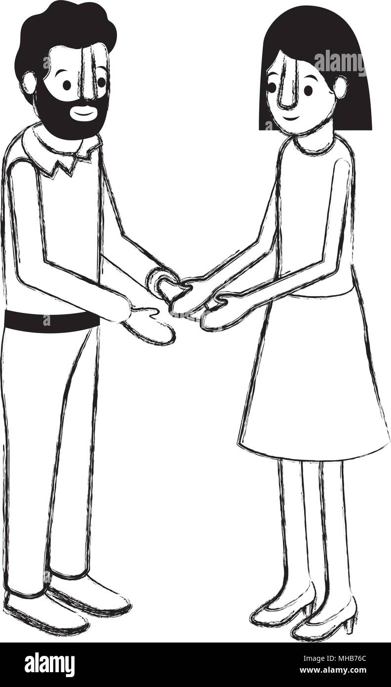 couple isometrics avatars characters Stock Vector Image & Art - Alamy