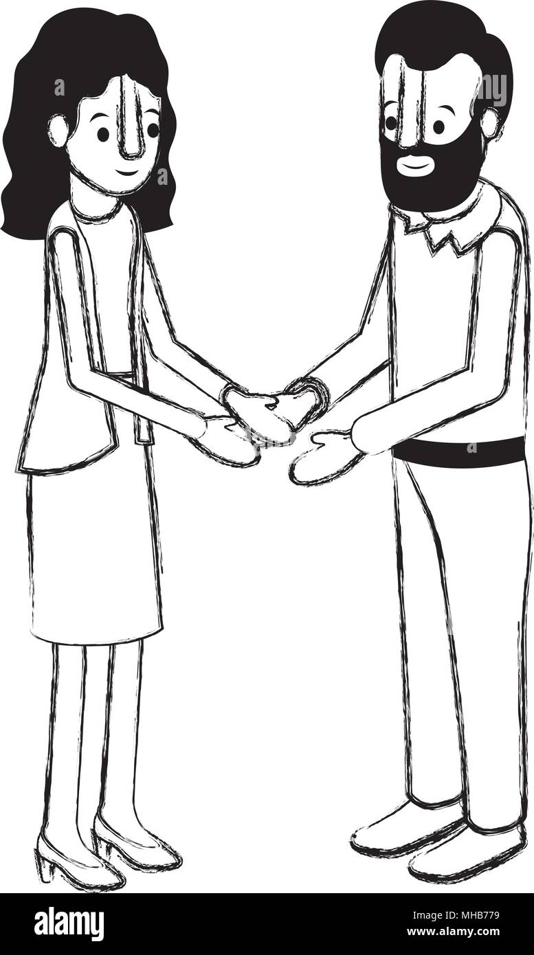 couple isometrics avatars characters Stock Vector Image & Art - Alamy
