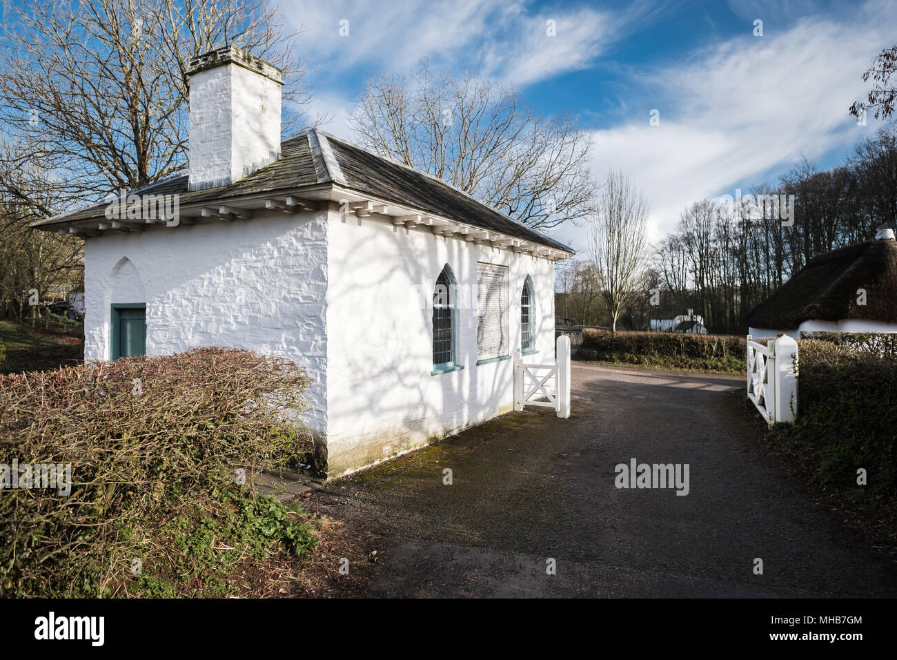 british (welsh) old house in countryside Stock Photo - Alamy