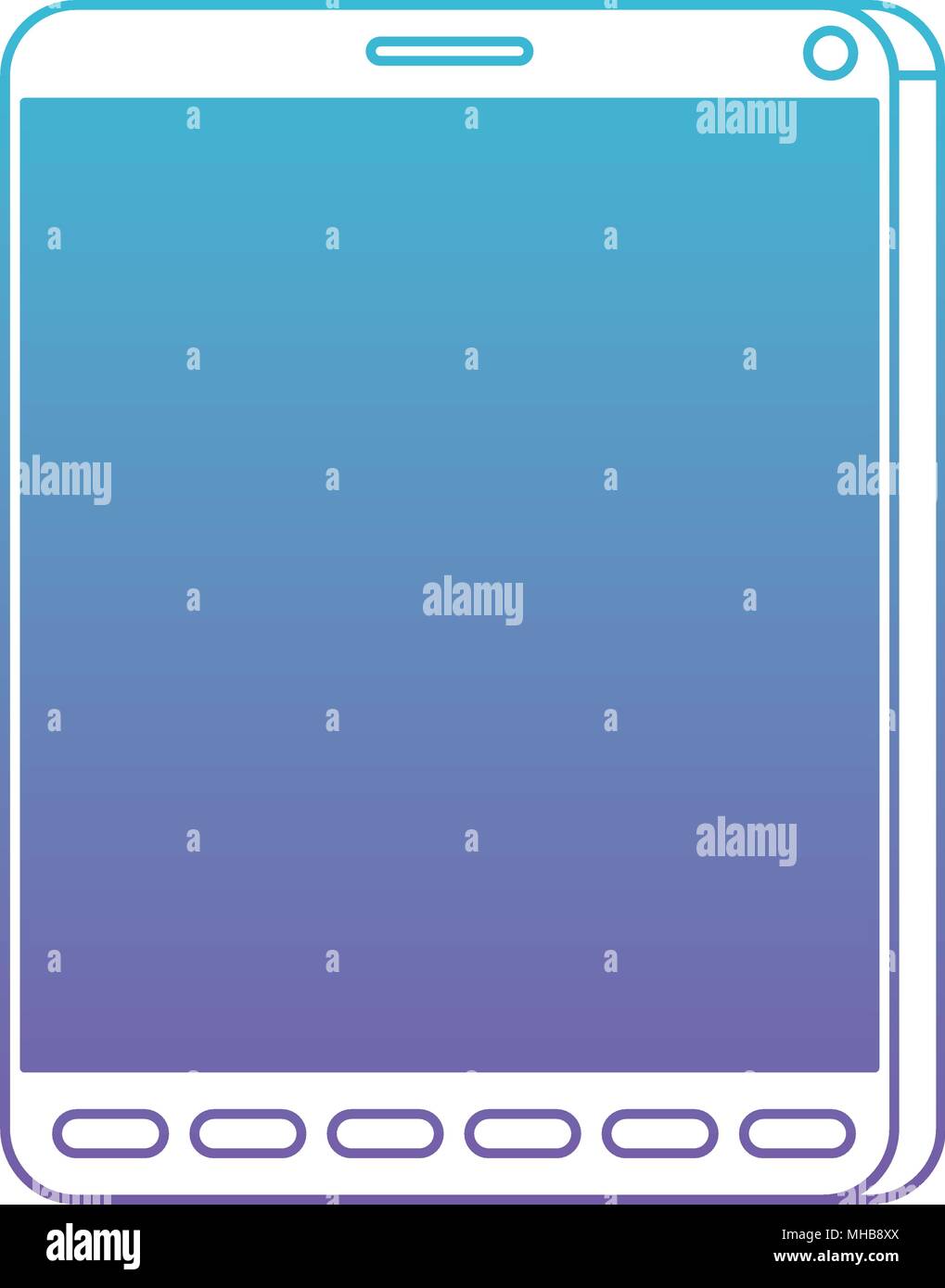 isometric tablet isolated icon Stock Vector Image & Art - Alamy