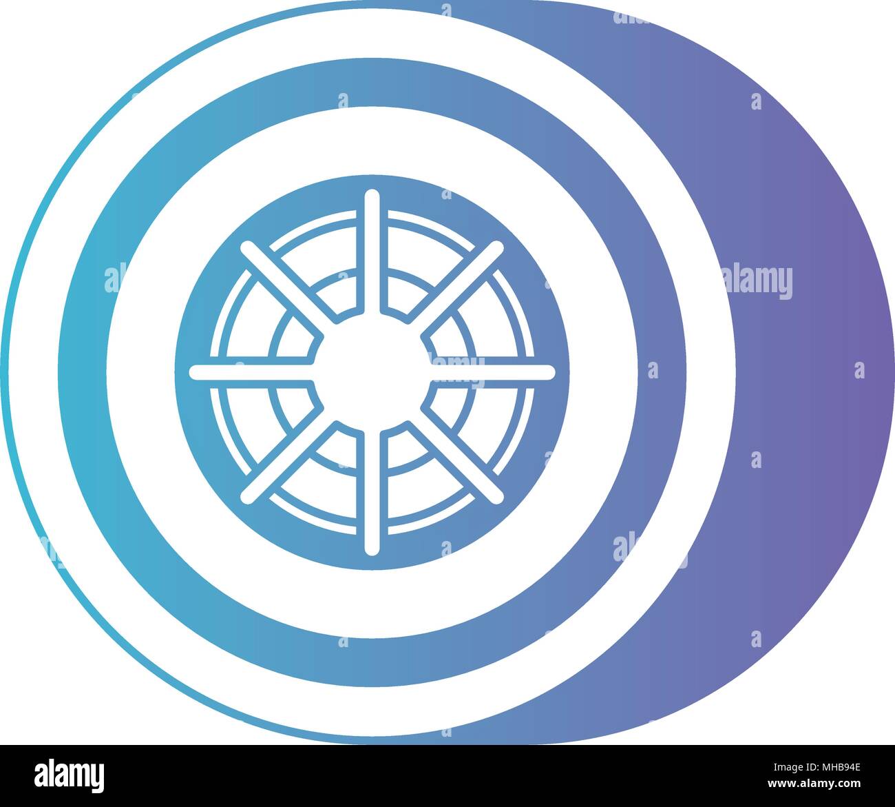 isometric car wheel icon Stock Vector Image & Art - Alamy