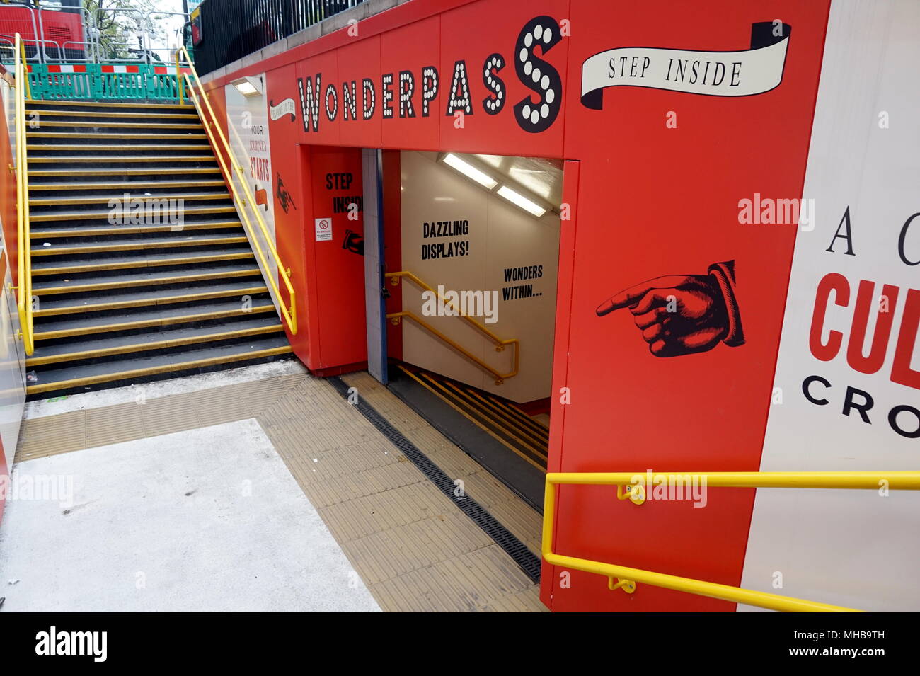 The Wonderpass, Baker Street, London Stock Photo - Alamy