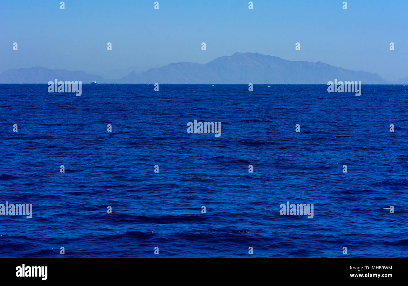 Elevated above sea level, beautiful coral reefs the form mountains and ...