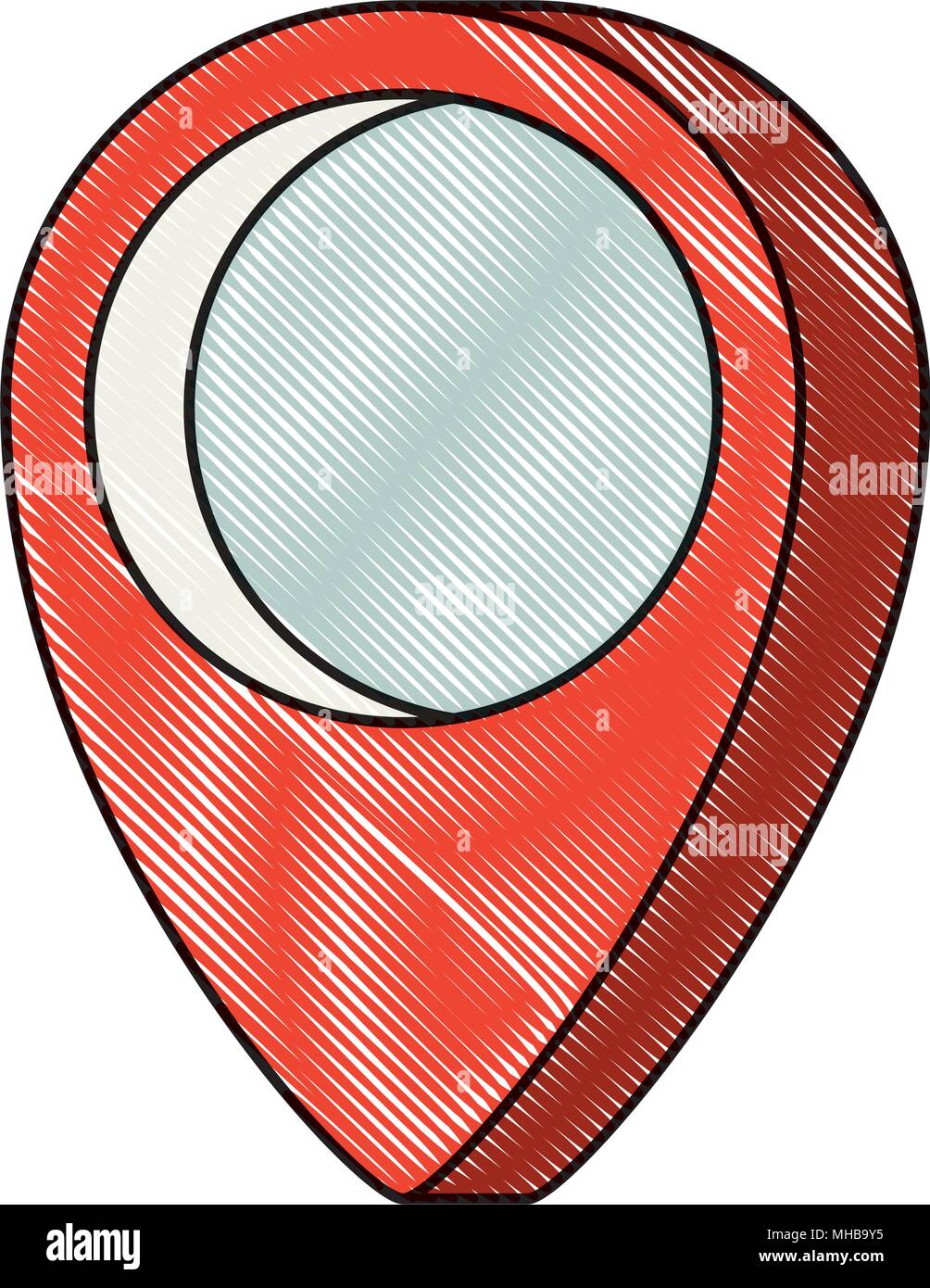 isometric pin pointer location Stock Vector Image & Art - Alamy