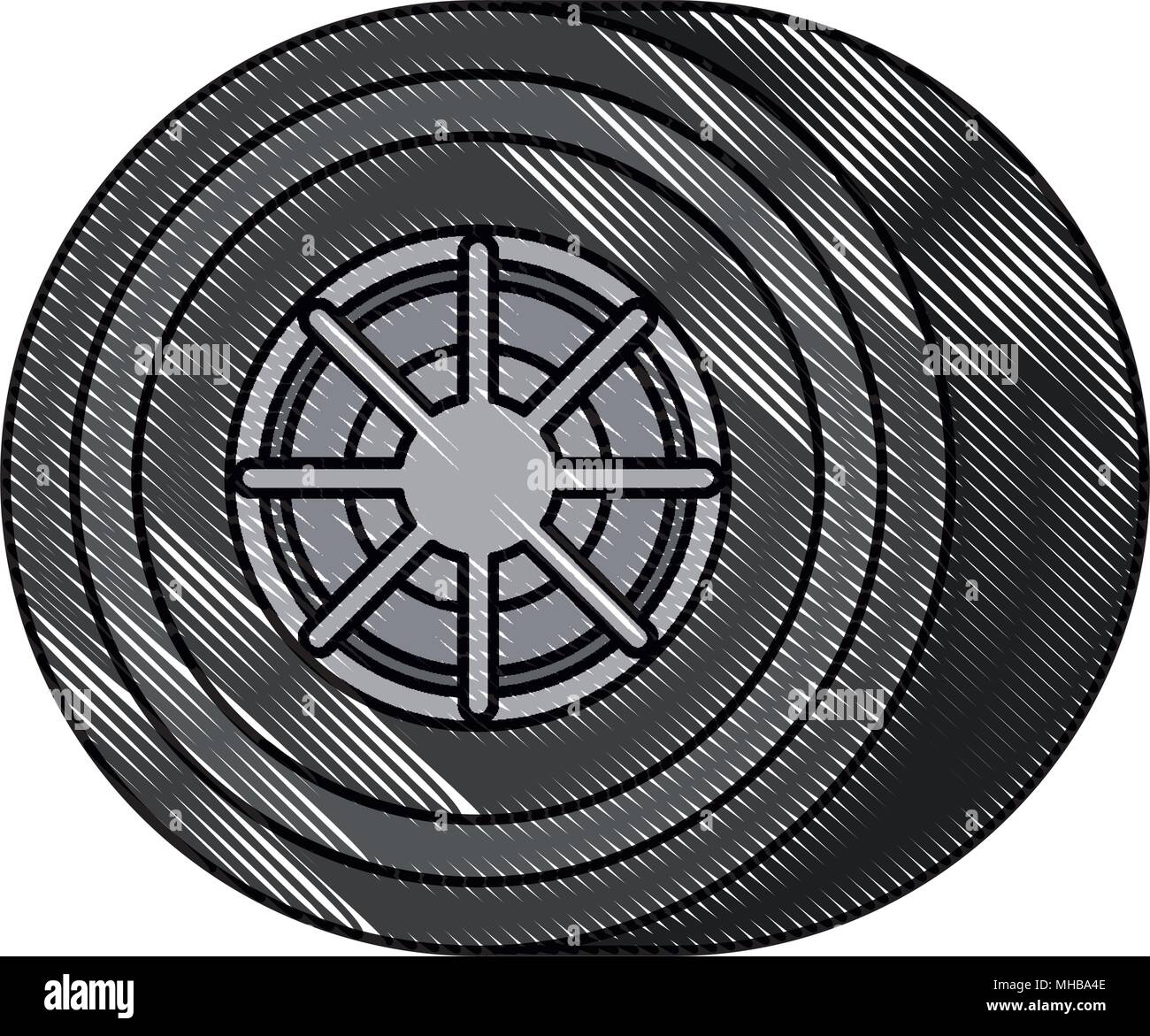 isometric car wheel icon Stock Vector Image & Art - Alamy