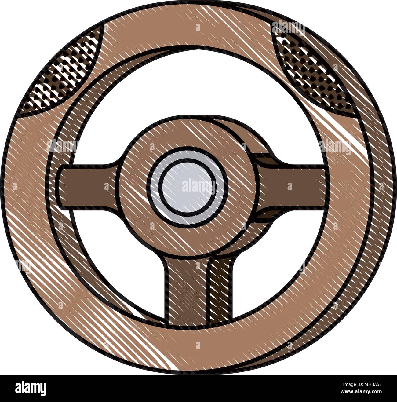 Perspective of driver Stock Vector Images - Alamy