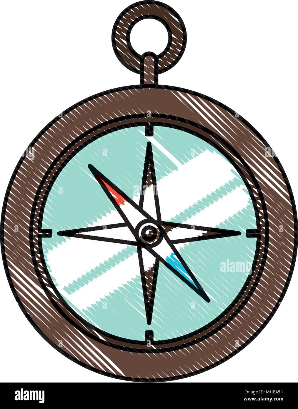 compass guide isolated icon Stock Vector Image & Art - Alamy