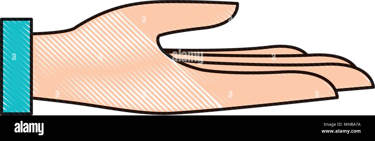 hand human receiving icon Stock Vector Image & Art - Alamy