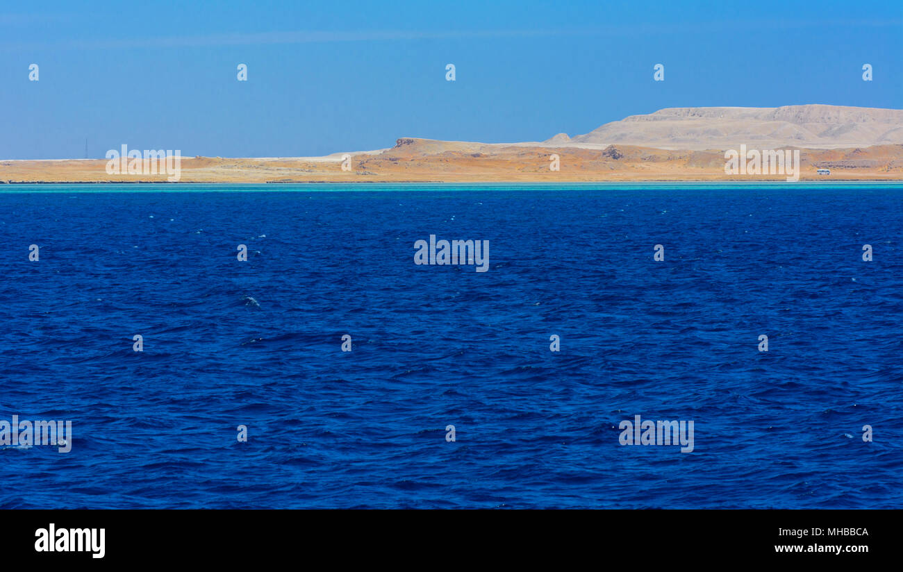 Elevated above sea level, beautiful coral reefs the form mountains and ...