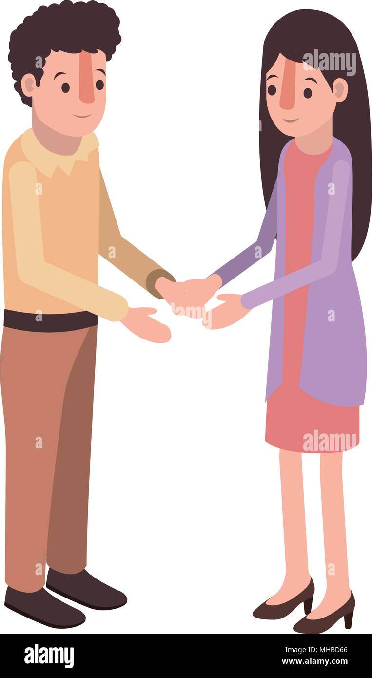 couple isometrics avatars characters Stock Vector Image & Art - Alamy