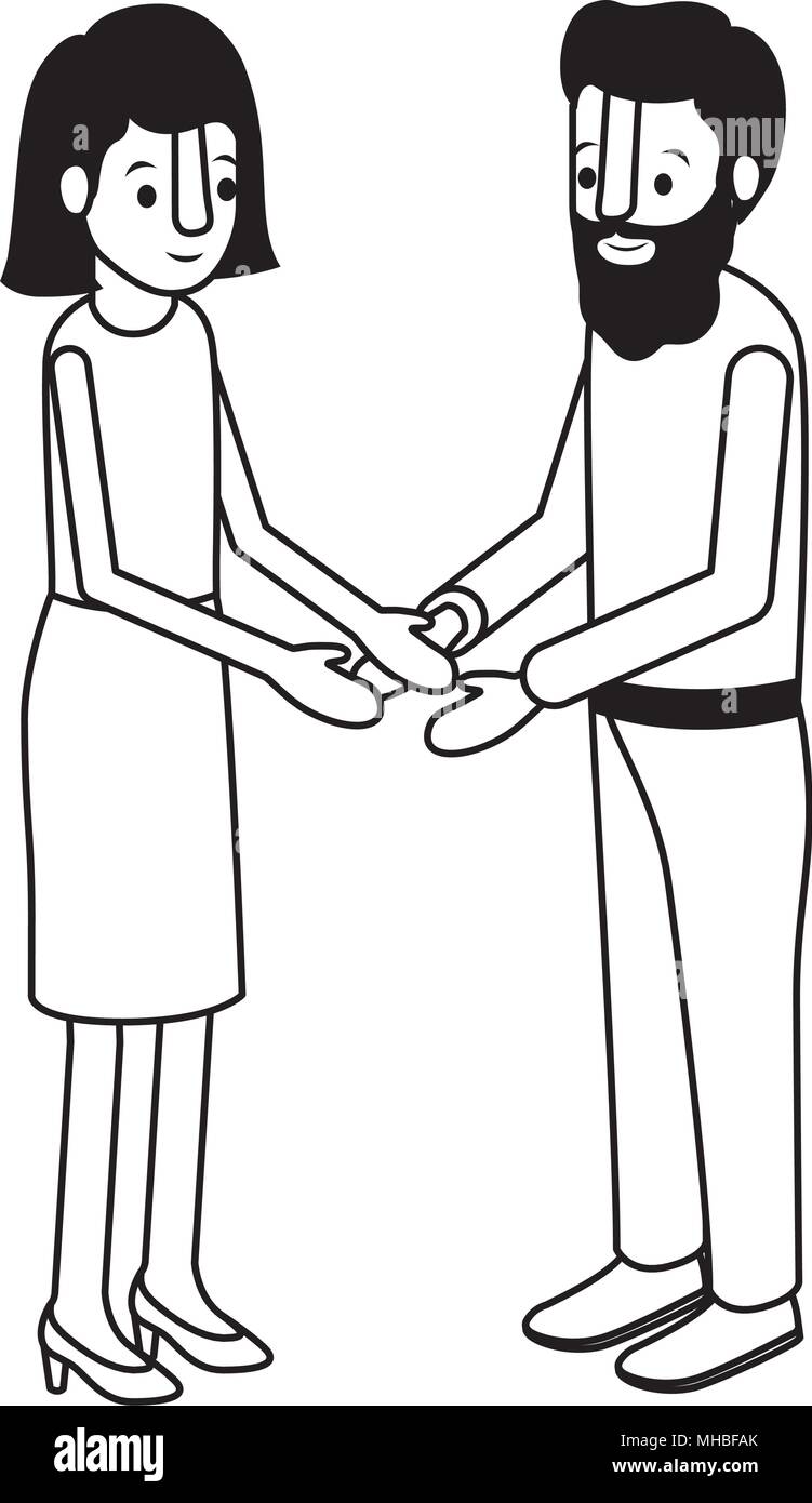 couple isometrics avatars characters Stock Vector Image & Art - Alamy
