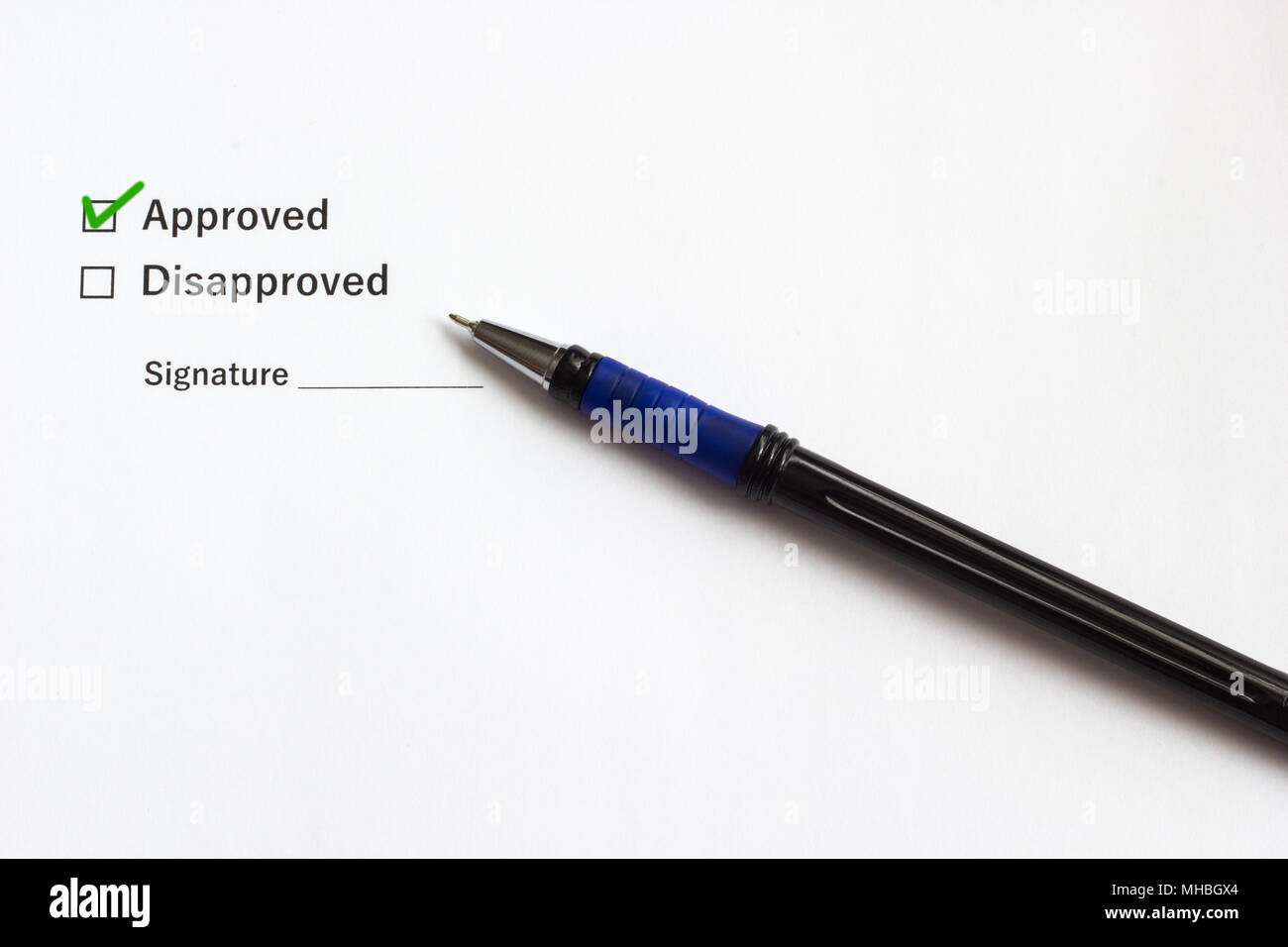 Signing up for college hi-res stock photography and images - Alamy