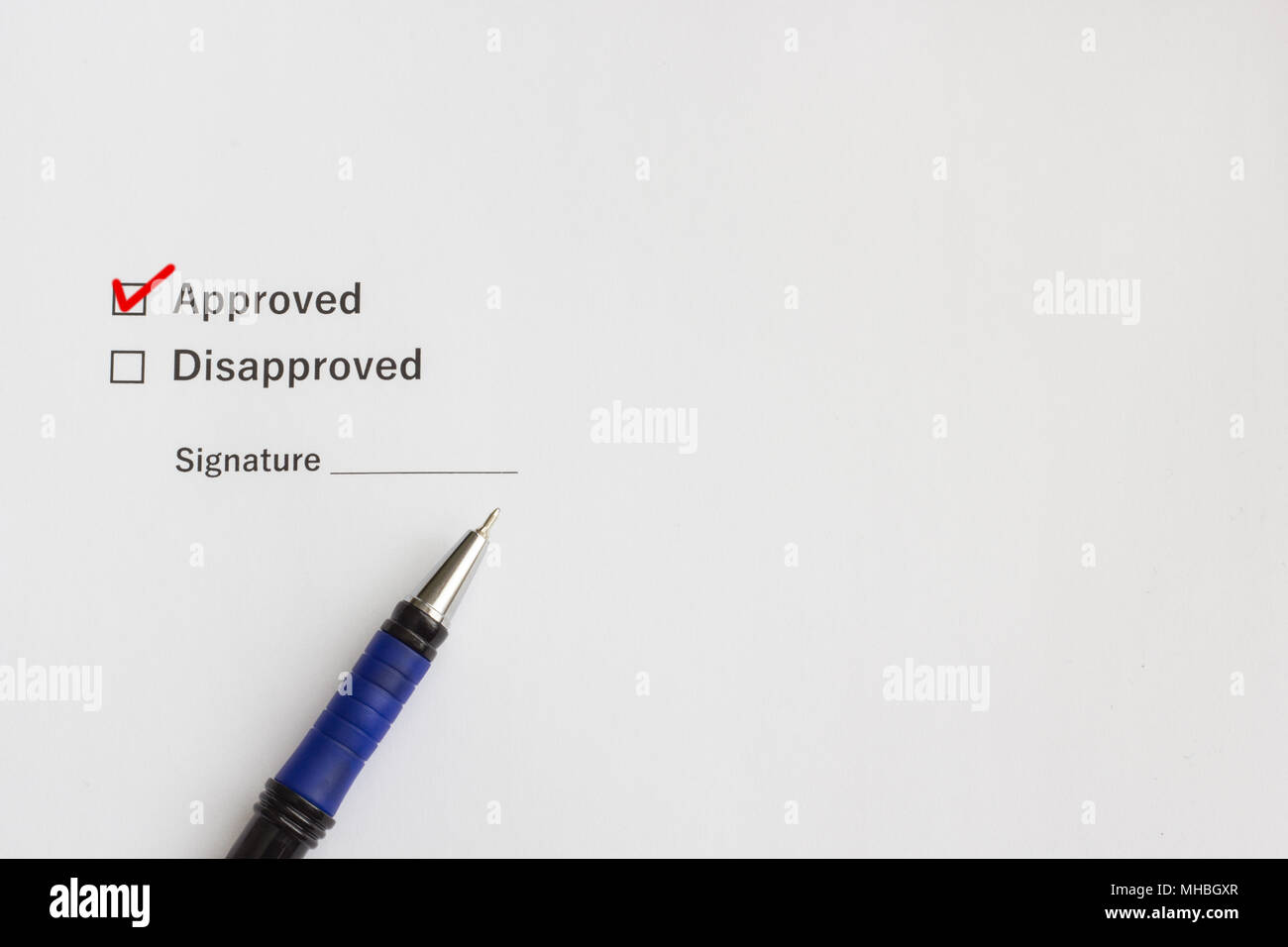 Signing up for college hi-res stock photography and images - Alamy