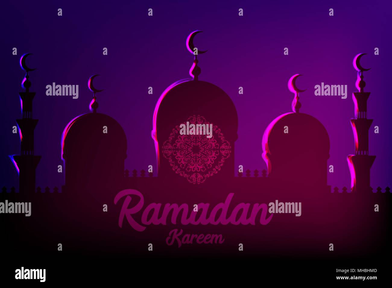 Ramadan kareem holiday poster Stock Vector Images - Alamy