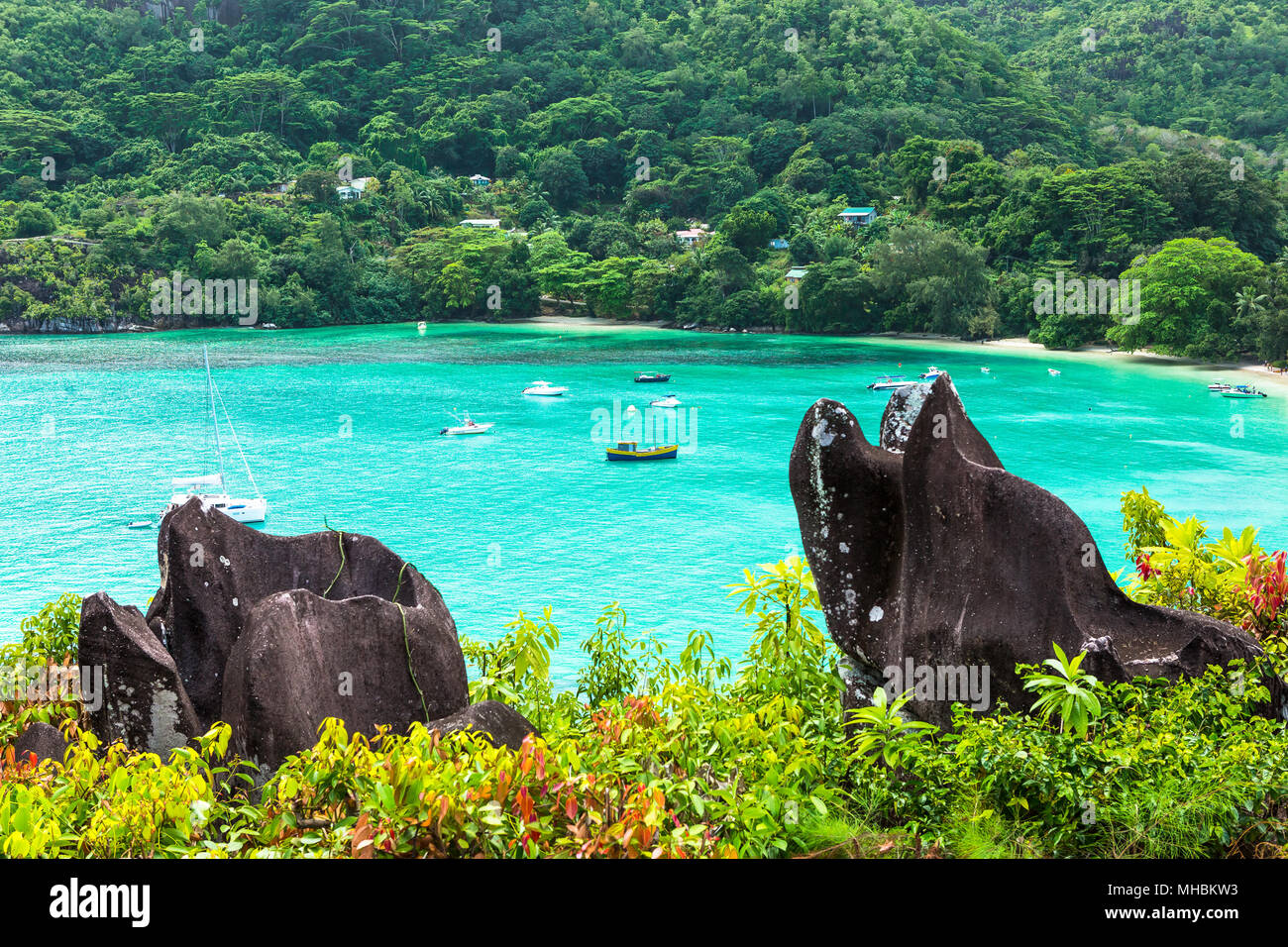 Travel victoria seychelles hi-res stock photography and images - Alamy