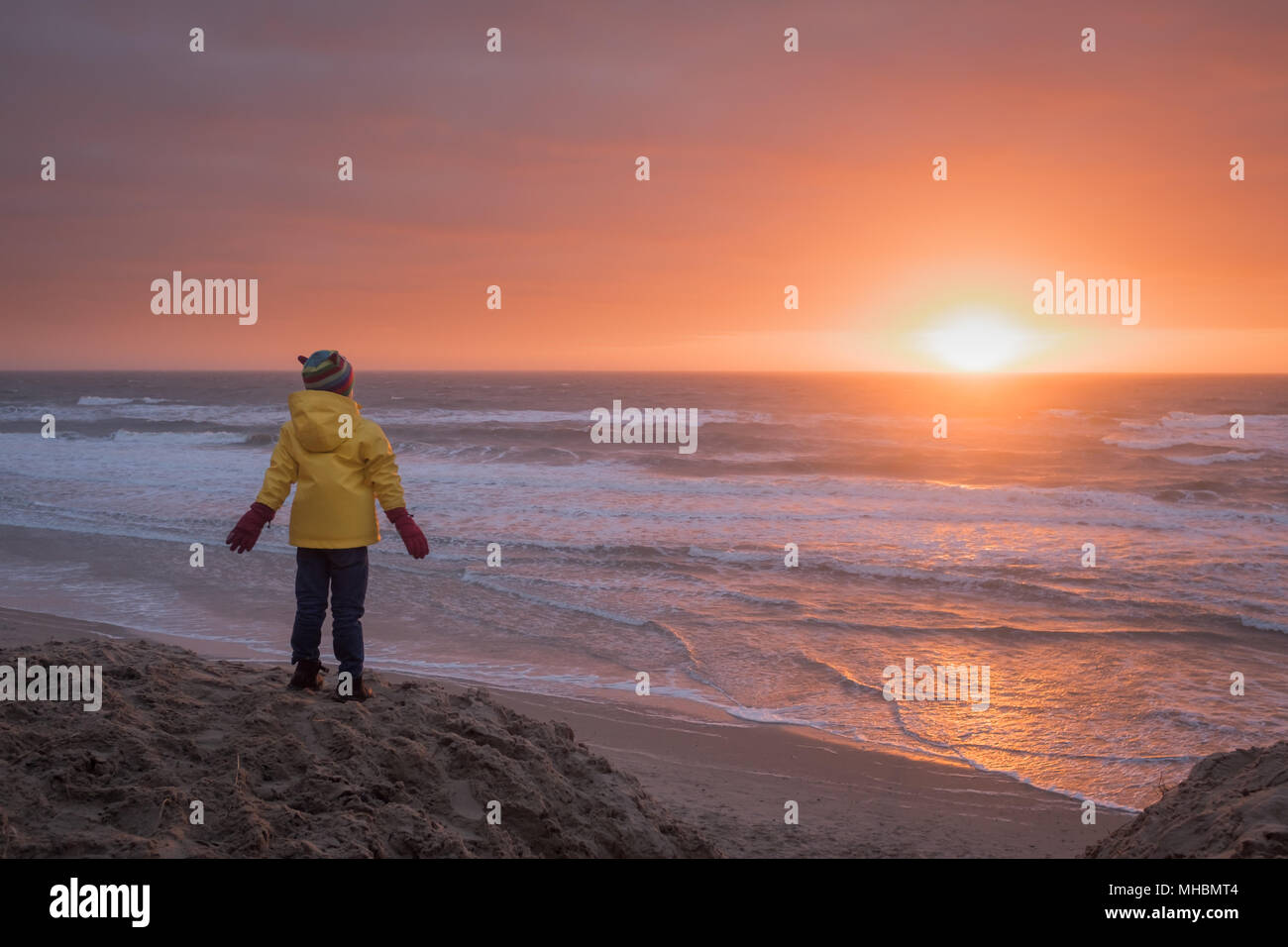 Child Outdoors Observing Nature High Resolution Stock Photography and ...