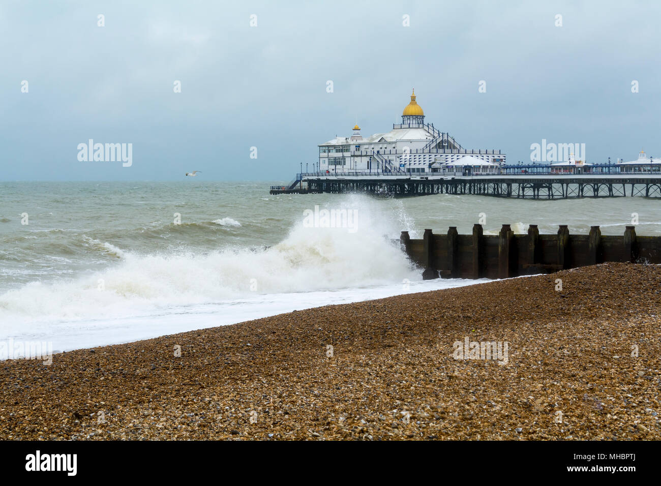 Eastbourne storm hi-res stock photography and images - Alamy
