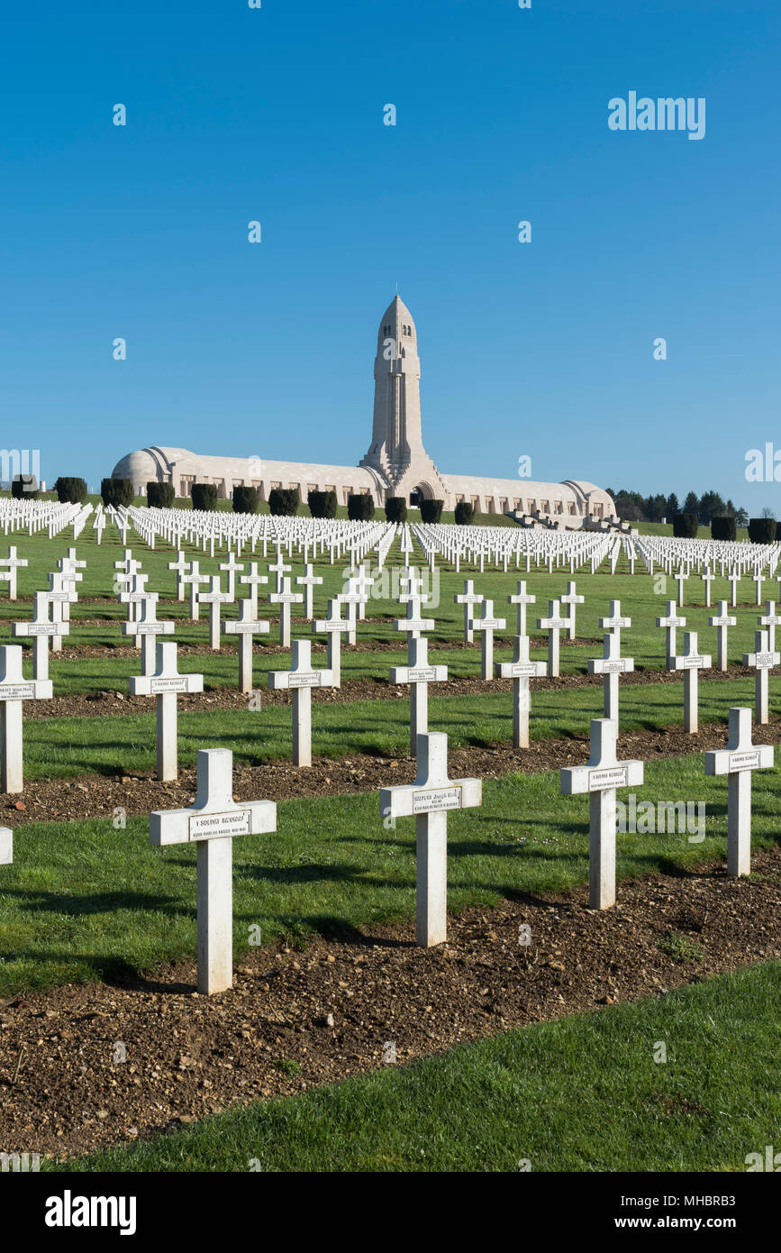 Military cemetery of douaumont hi-res stock photography and images - Alamy