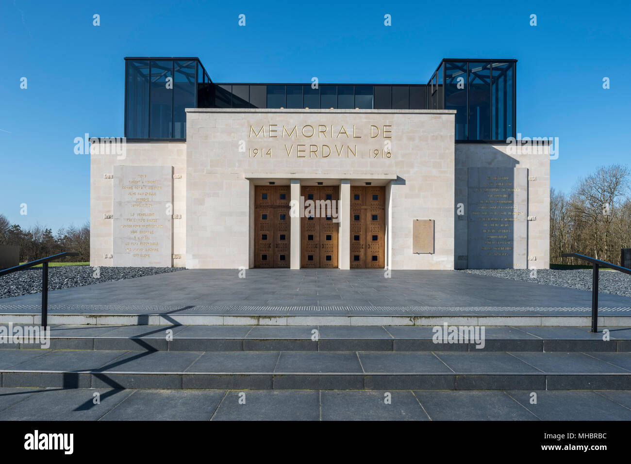 Memorial of Verdun, Museum, First World War, Verdun, France Stock Photo ...