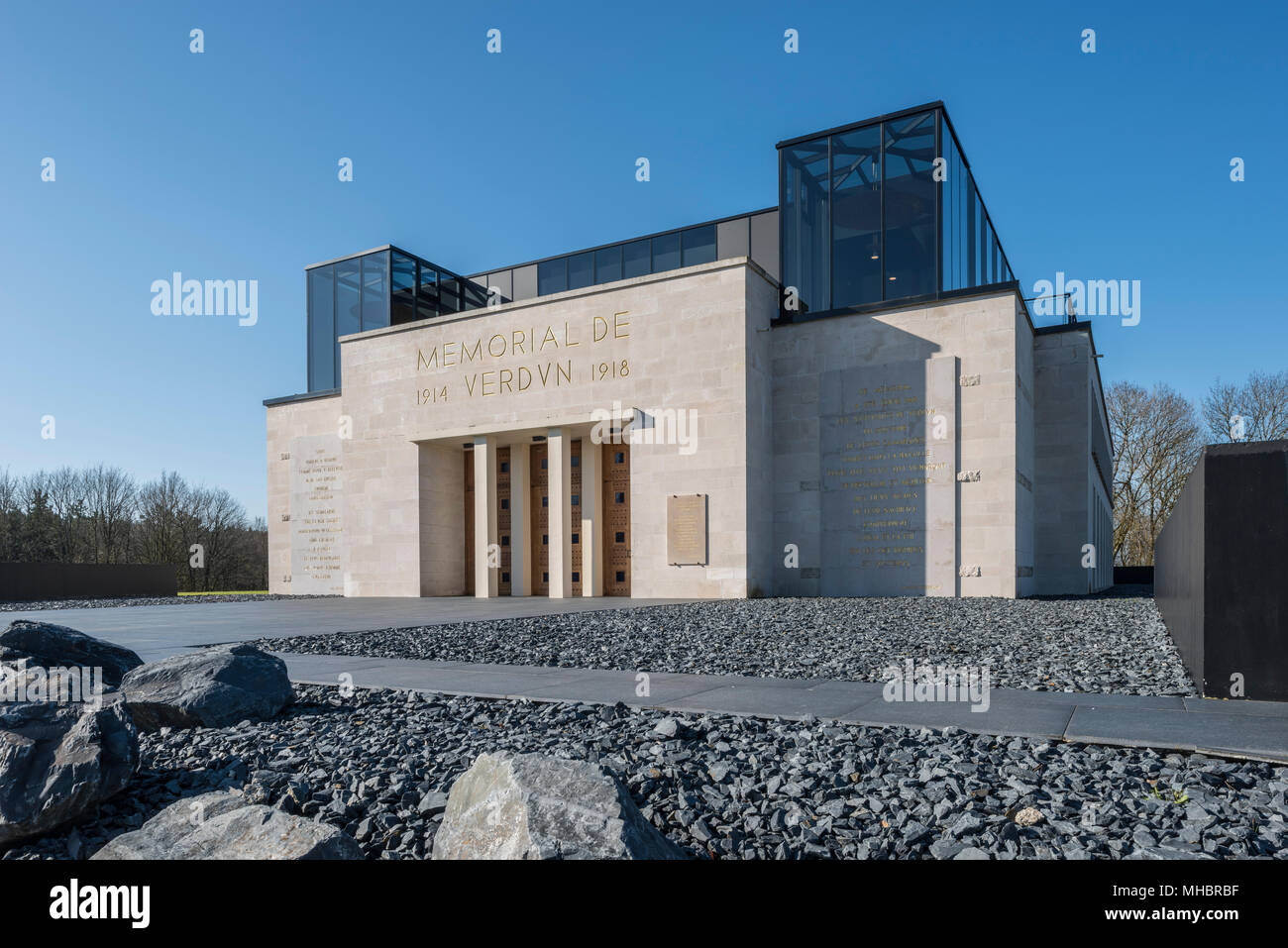 Memorial of Verdun, Museum, First World War, Verdun, France Stock Photo ...