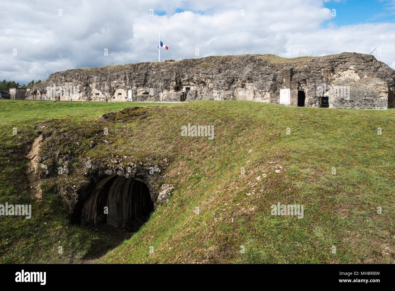 Fort de Vaux, Memorial and Museum, Battlefield of Verdun, First World ...