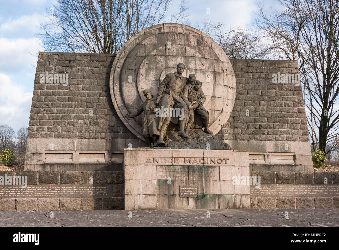 Monument to André Maginot, Battlefield of Verdun, First World War ...