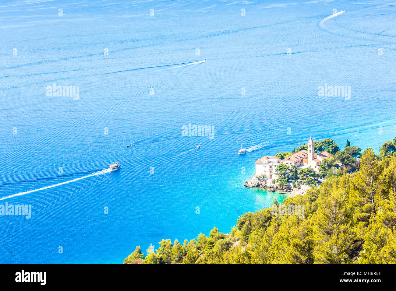 Island of Brac in Croatia, Europe. Beautiful Place Stock Photo - Alamy