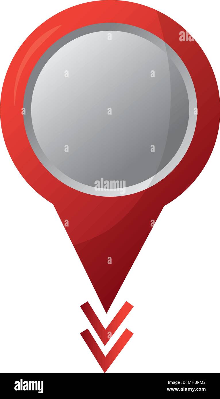 navigation gps pointer map location vector illustration Stock Vector Image & Art - Alamy