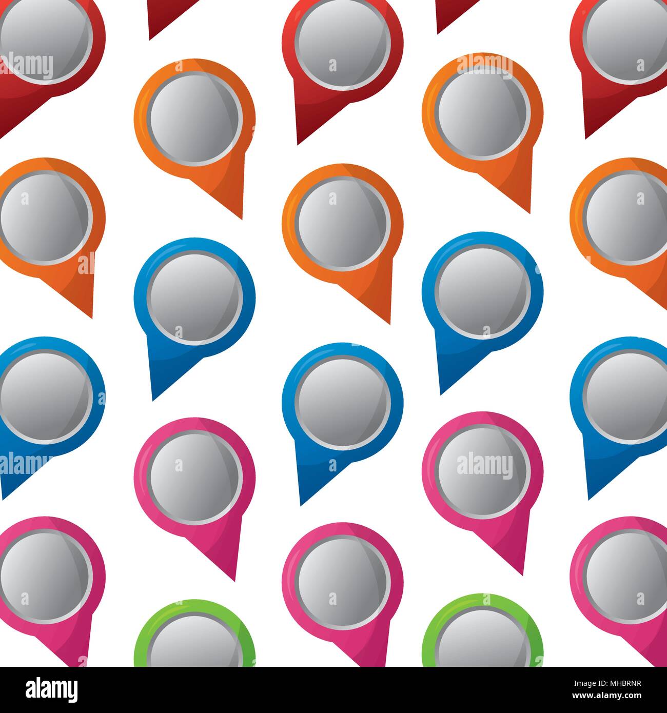 navigation gps pointer map app background vector illustration Stock ...