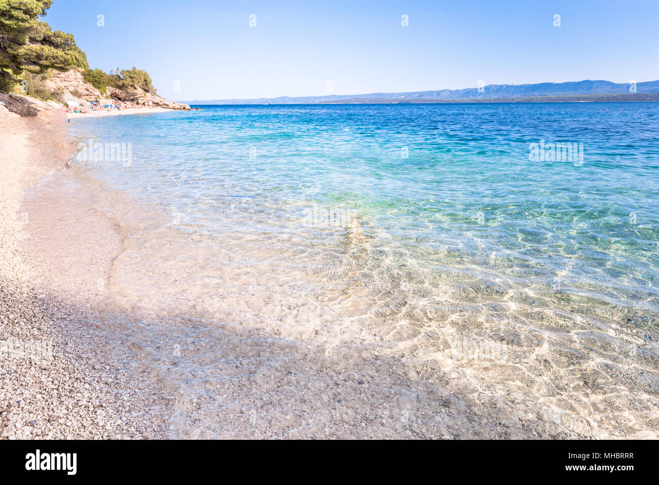 Island of Brac in Croatia, Europe. Beautiful Place Stock Photo - Alamy