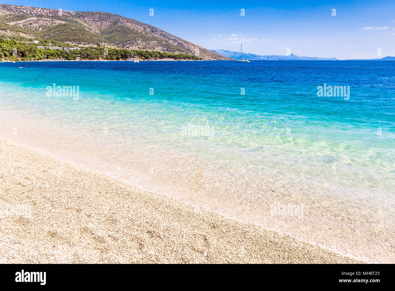 Island of Brac in Croatia, Europe. Beautiful Place Stock Photo - Alamy