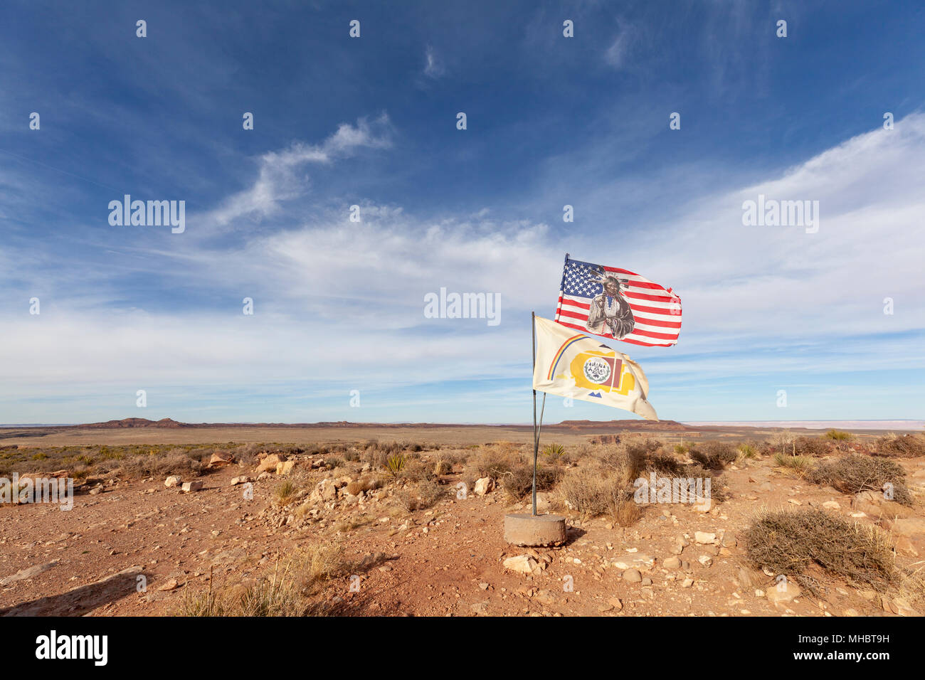 Navajo nation flag hi-res stock photography and images - Alamy