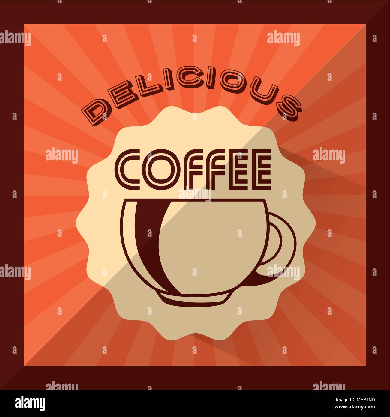 Old style diner sign Stock Vector Images - Alamy