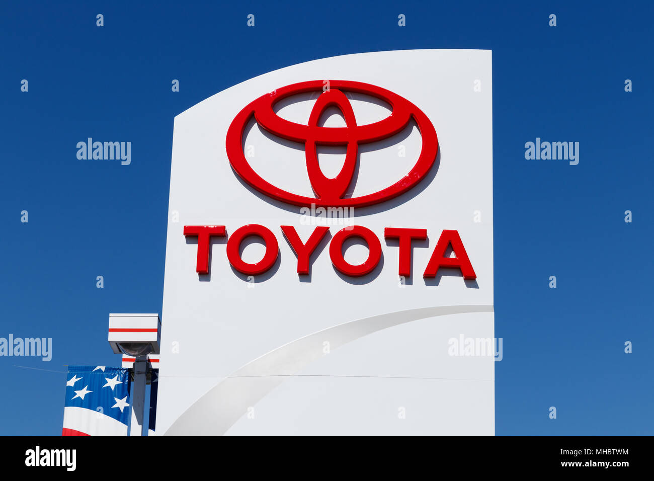 Toyota signage hi-res stock photography and images - Alamy